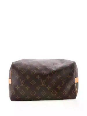 LOUIS VUITTON Speedy Bandouliere Monogram Canvas 25 Satchel - Brown