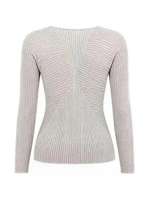 Emporio Armani Ribbed V-neck Sweater