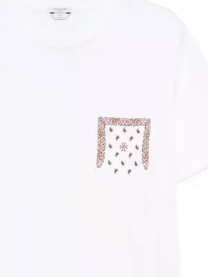 Jacob Cohen Paisley-print Pocket T-shirt