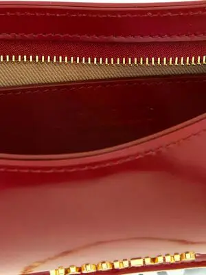Jacquemus Small Bisou Chaine Leather Shoulder Bag