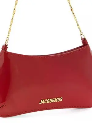 Jacquemus Small Bisou Chaine Leather Shoulder Bag