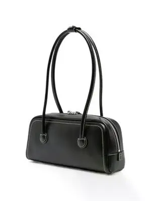 MARGESHERWOOD Contrast-stitch Logo-embossed Tote Bag