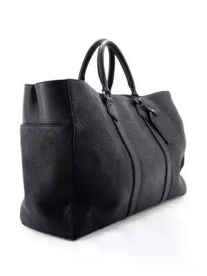 LOUIS VUITTON Sac Plat 24h Monogram Taurillon Leather Shoulder Bag