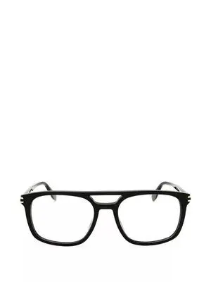 Marc Jacobs Rectangle Frame Eyeglasses - Black