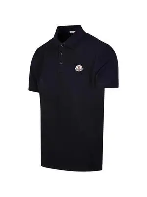 Moncler Logo-patch Polo Shirt