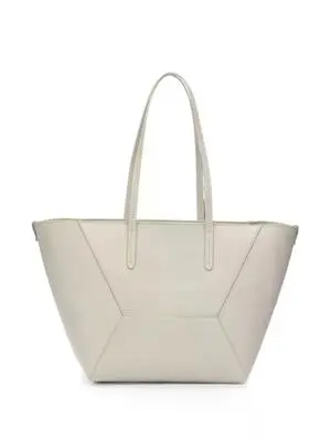 Brunello Cucinelli Geometric-panel Leather Shoulder Bag