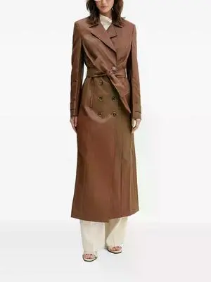 Bardot Double-breasted Belted Coat