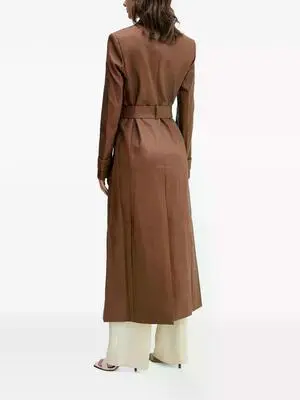 Bardot Double-breasted Belted Coat