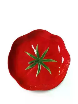 CU I SEEYOU Tomato-design Serving Plate - Red