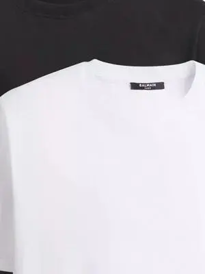 Balmain Logo-patch T-shirts