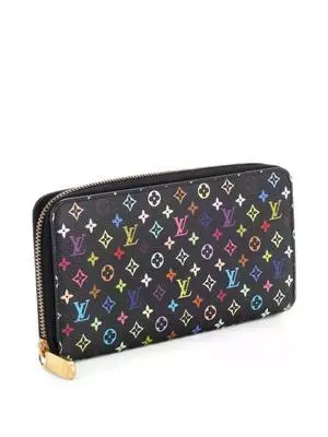 LOUIS VUITTON Zippy Wallet Monogram Multicolor Small Wallets