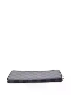 LOUIS VUITTON Zippy Wallet Damier Graphite Vertical Small Wallets
