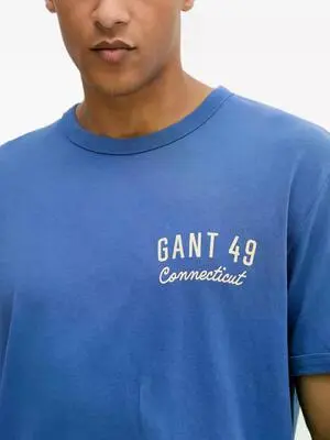Gant Logo-print Crew-neck T-shirt