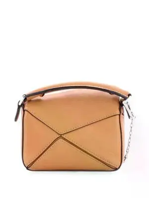 Loewe Puzzle Bag Leather Nano Crossbody Bag