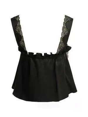 Chloé Lace-trim Ruffled Top