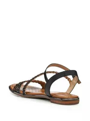 Geox Braided-leather Sandals