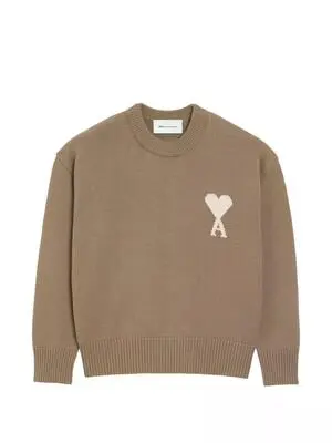 AMI Paris De Coeur Crewneck Sweater