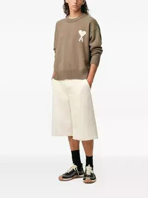 AMI Paris De Coeur Crewneck Sweater