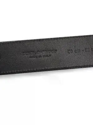 Dolce & Gabbana Leopard Print Belt With Dg Logo