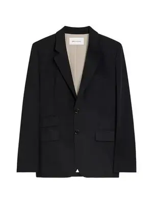 AMI Paris Single-breasted Blazer - Black