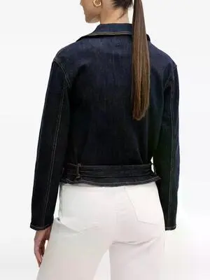 GAUDI Belted Denim Jacket