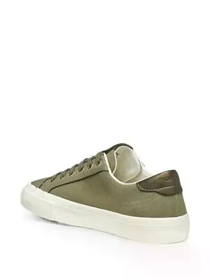 Geox D Emmeleny Lace-up Canvas Sneakers