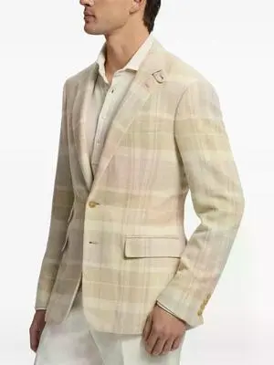 Ralph Lauren Purple Label Kent Plaid Blazer