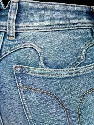 Miss Sixty Bella Contrast-stitched Mid-rise Flared Jeans