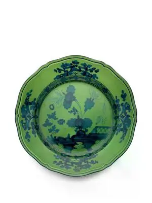 GINORI 1735 Oriente Italiano Plate - Green