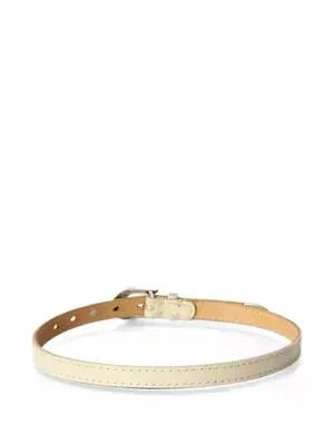Our Legacy Leather Buckled Bracelet