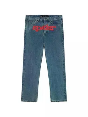 SP5DER V3 Logo Patch Jeans