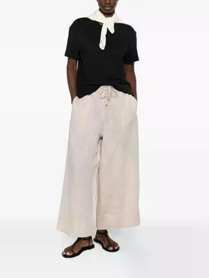TOTEME Scarf Detail T-shirt - Black