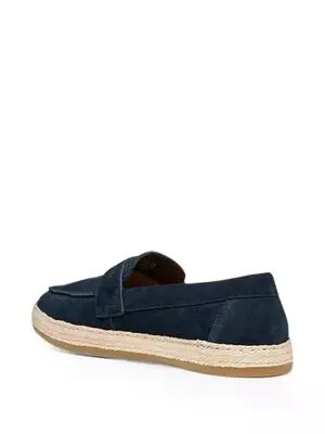 Geox Suede Espadrille Loafers