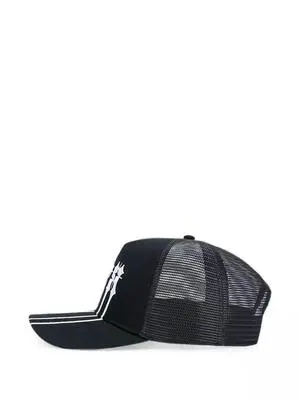 RtA Gideon Logo-print Trucker Hat - Black