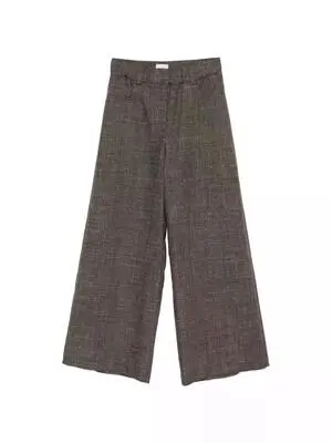 ALYSI Wide-leg Tailored Trousers
