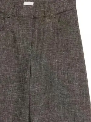 ALYSI Wide-leg Tailored Trousers