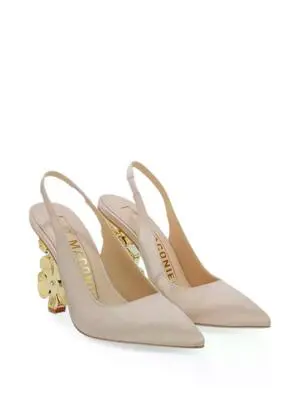 KAT MACONIE Mona Floral-heel Mules