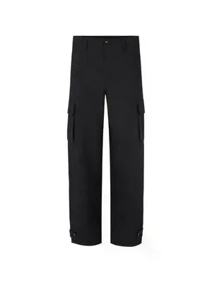 Marni Buttoned-cuff Cargo Pants - Black