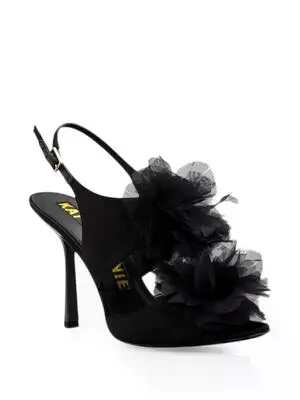 KAT MACONIE Flower Embellishment Sandals