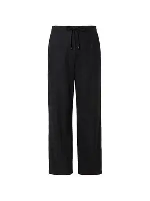 Max Mara Drawstring Straight-leg Trousers