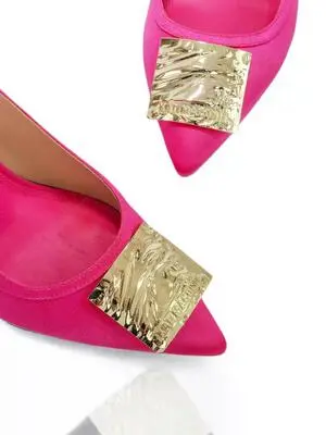 KAT MACONIE Katia Logo-plaque Slingback Pumps
