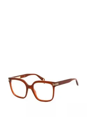 Marc Jacobs Square Frame Eyeglasses - Brown