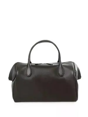 THE ROW Faye Leather Tote Bag - Brown