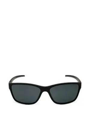 BMW Rectangle Frame Tinted Lenses Sunglasses - Black
