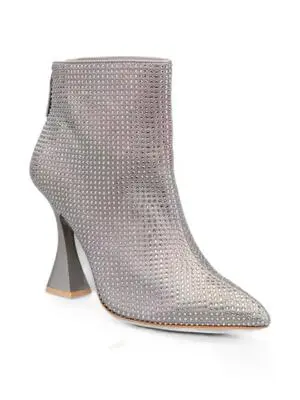 KAT MACONIE Crystal-embellished Ankle Boots
