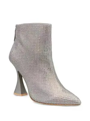 KAT MACONIE Crystal-embellished Ankle Boots - Silver