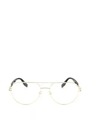 Marc Jacobs Aviator Eyeglasses - Gold