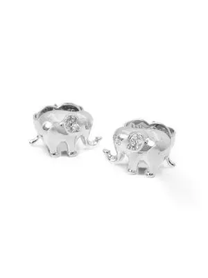 Kate Spade New York Crystal-embellished Elephant-shape Earrings