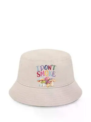 MELT Mushroom Print Bucket Hat - Neutrals