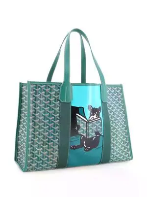 Goyard Villette Printed Coated Canvas Mm Tote Bag - Green